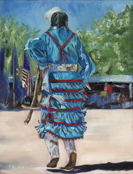 Great spirit moon dancer (print) - LeAna Asher